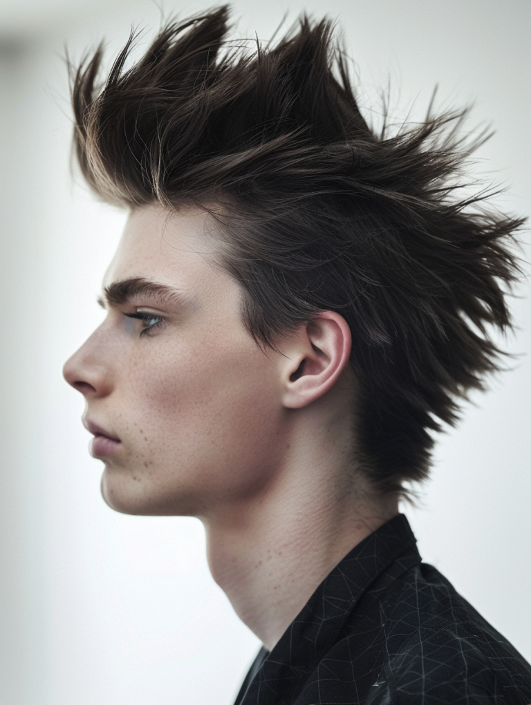 Exploring 32 Diverse Faux Hawk Hairstyles Mens: From Curly to Short ...