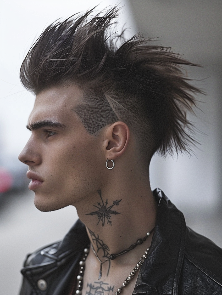 Exploring 27 Bold and Creative Mohawk Hairstyles for Men from Punk to ...
