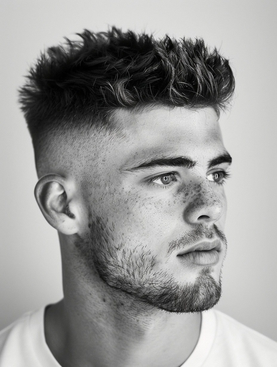 Exploring 29 Versatile Caesar Cut Men Hairstyles: Classic, Textured ...