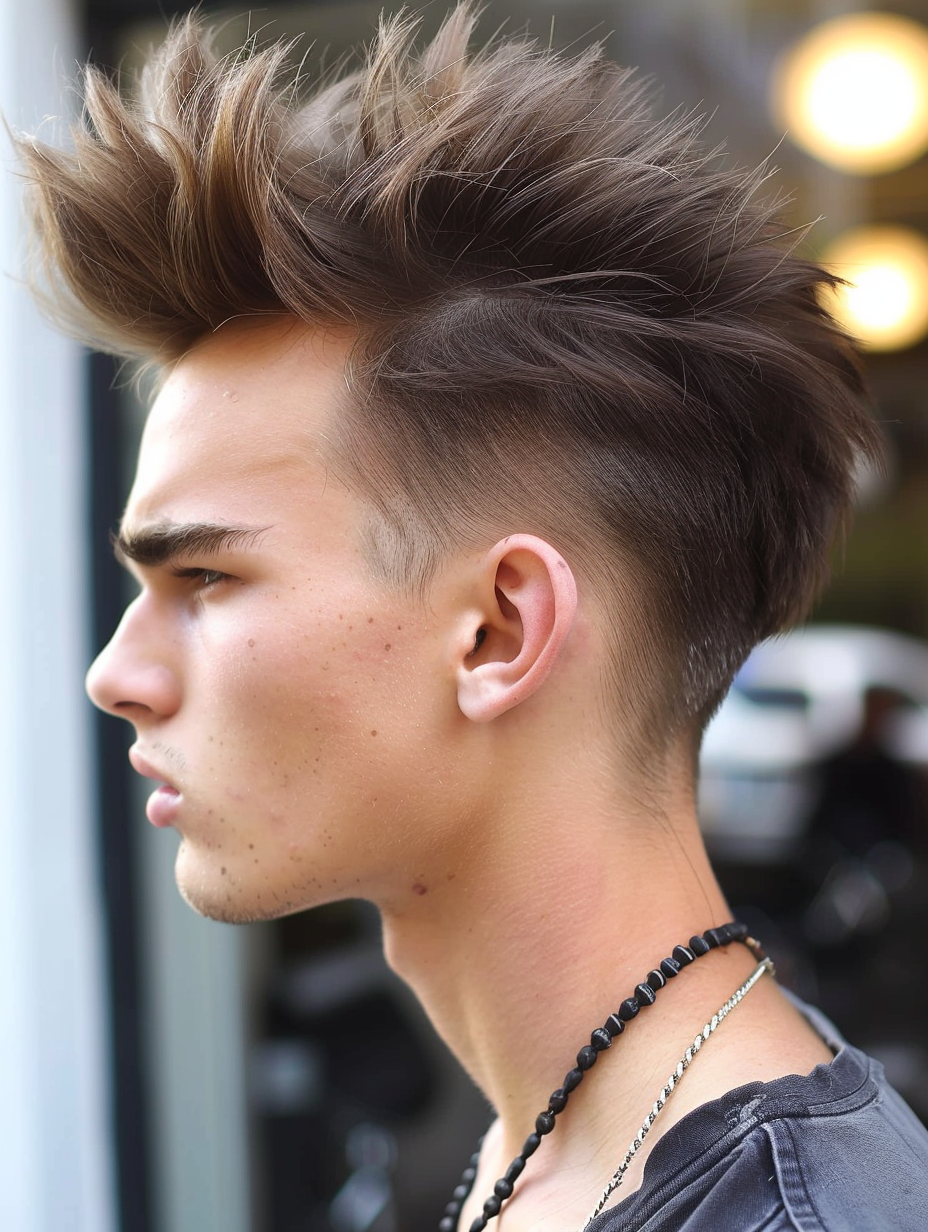 Exploring 27 Bold and Creative Mohawk Hairstyles for Men from Punk to ...