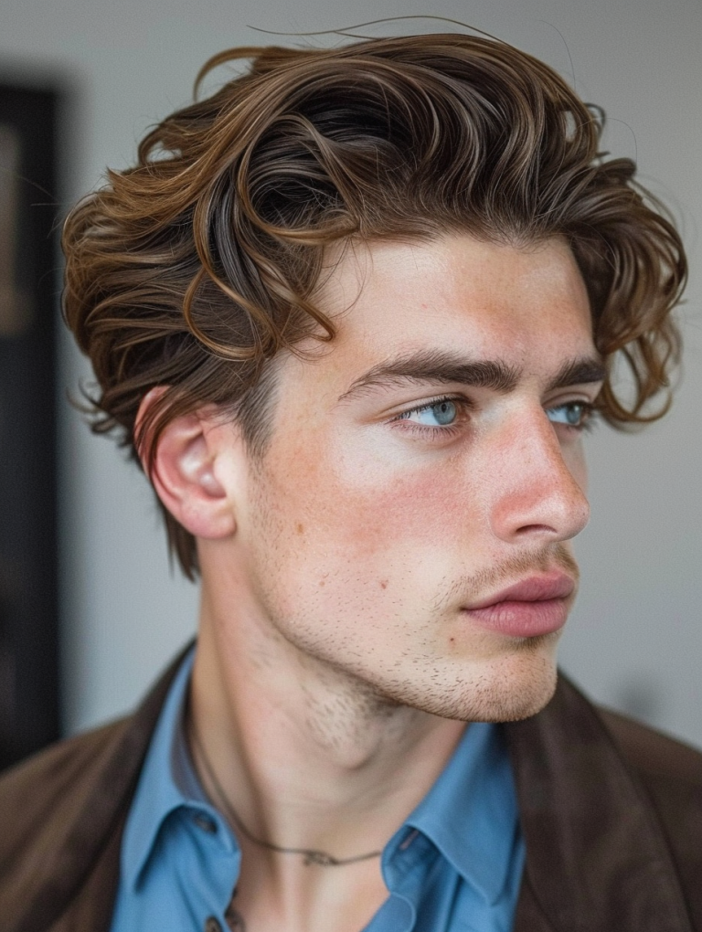 Exploring 40 Diverse Medium Haircut Ideas for Men Suitable for Straight ...