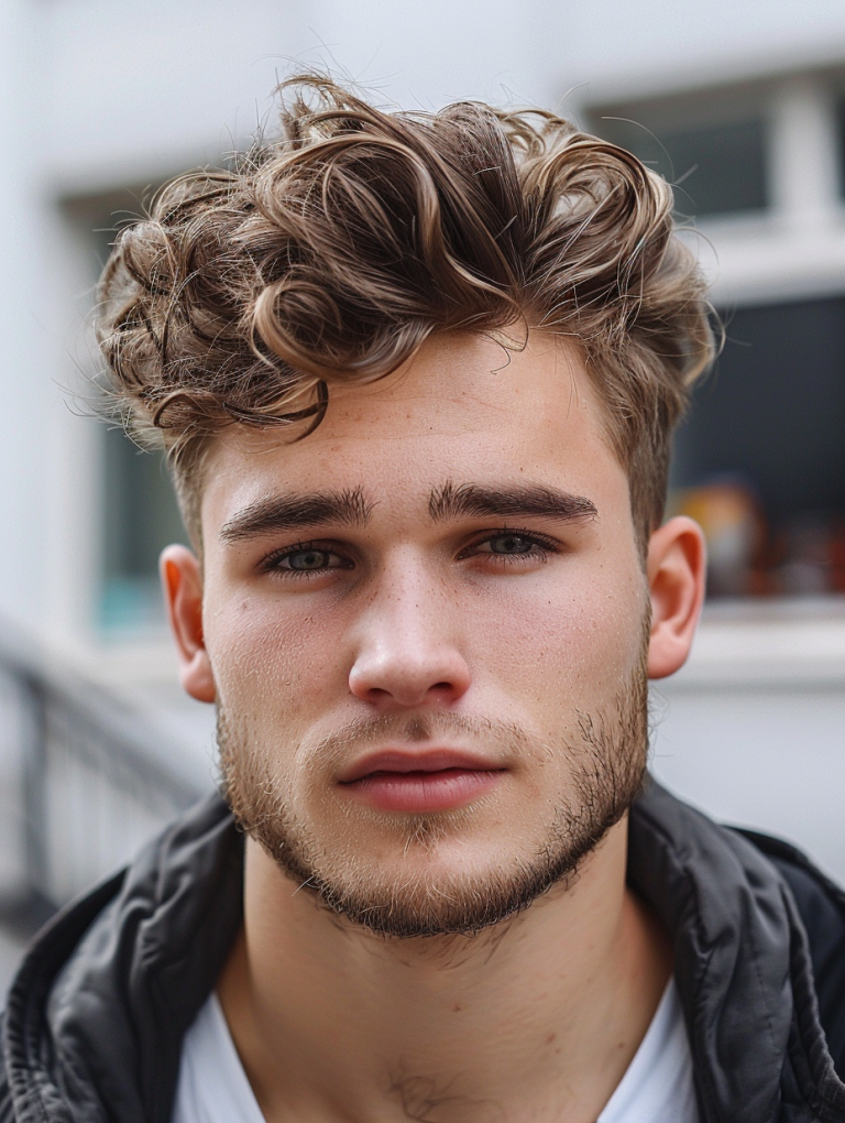 Exploring 32 Diverse Faux Hawk Hairstyles Mens: From Curly to Short ...