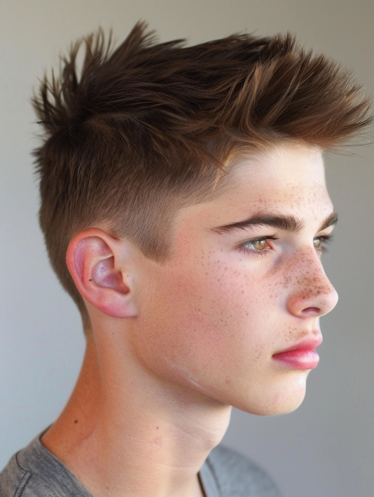 Exploring 32 Diverse Faux Hawk Hairstyles Mens: From Curly to Short ...