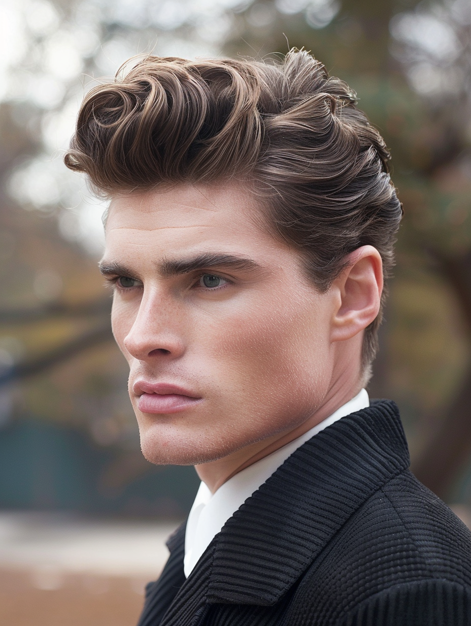 Exploring 40 Bold Pompadour Hairstyle for Men Ideas: From Classic to ...