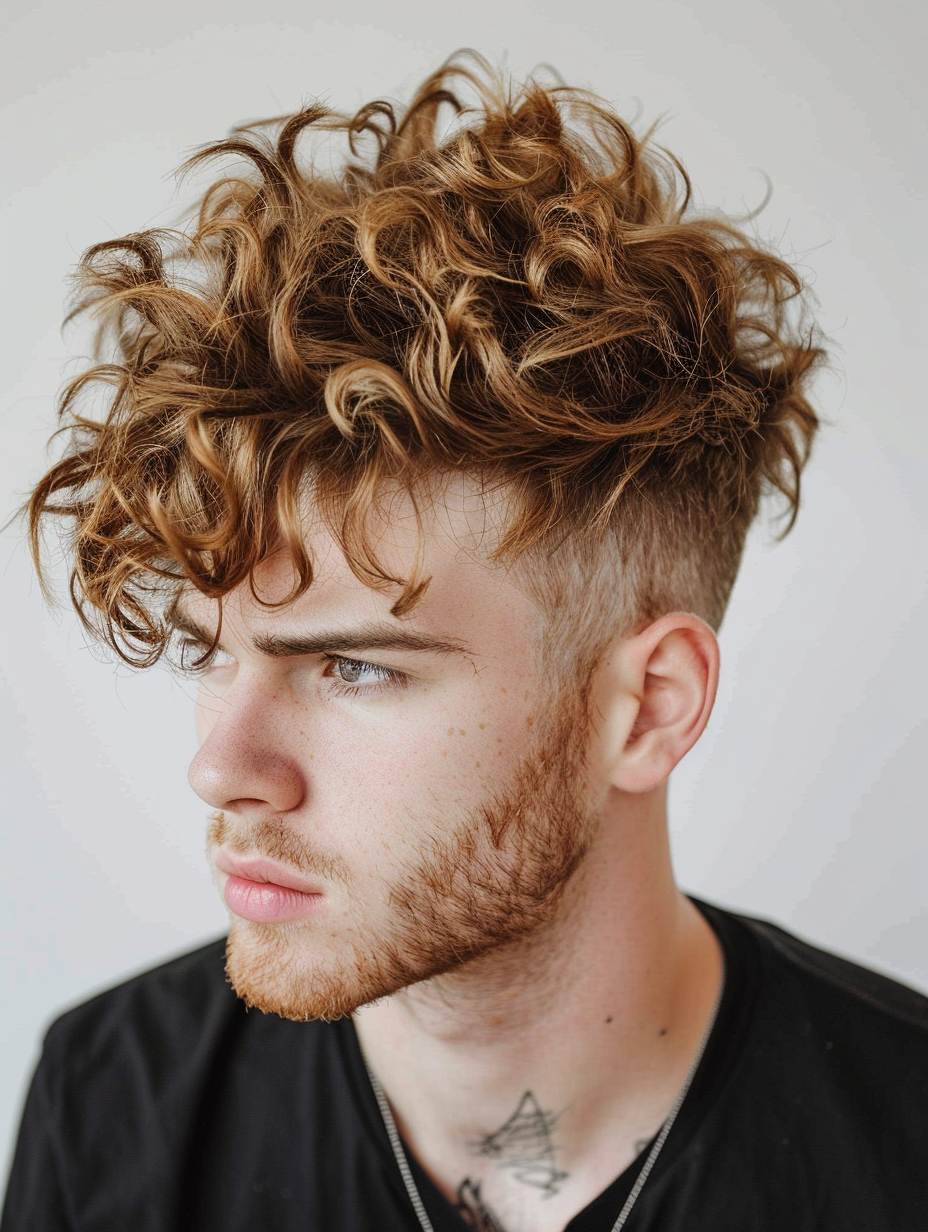 Exploring 32 Diverse Faux Hawk Hairstyles Mens: From Curly to Short ...
