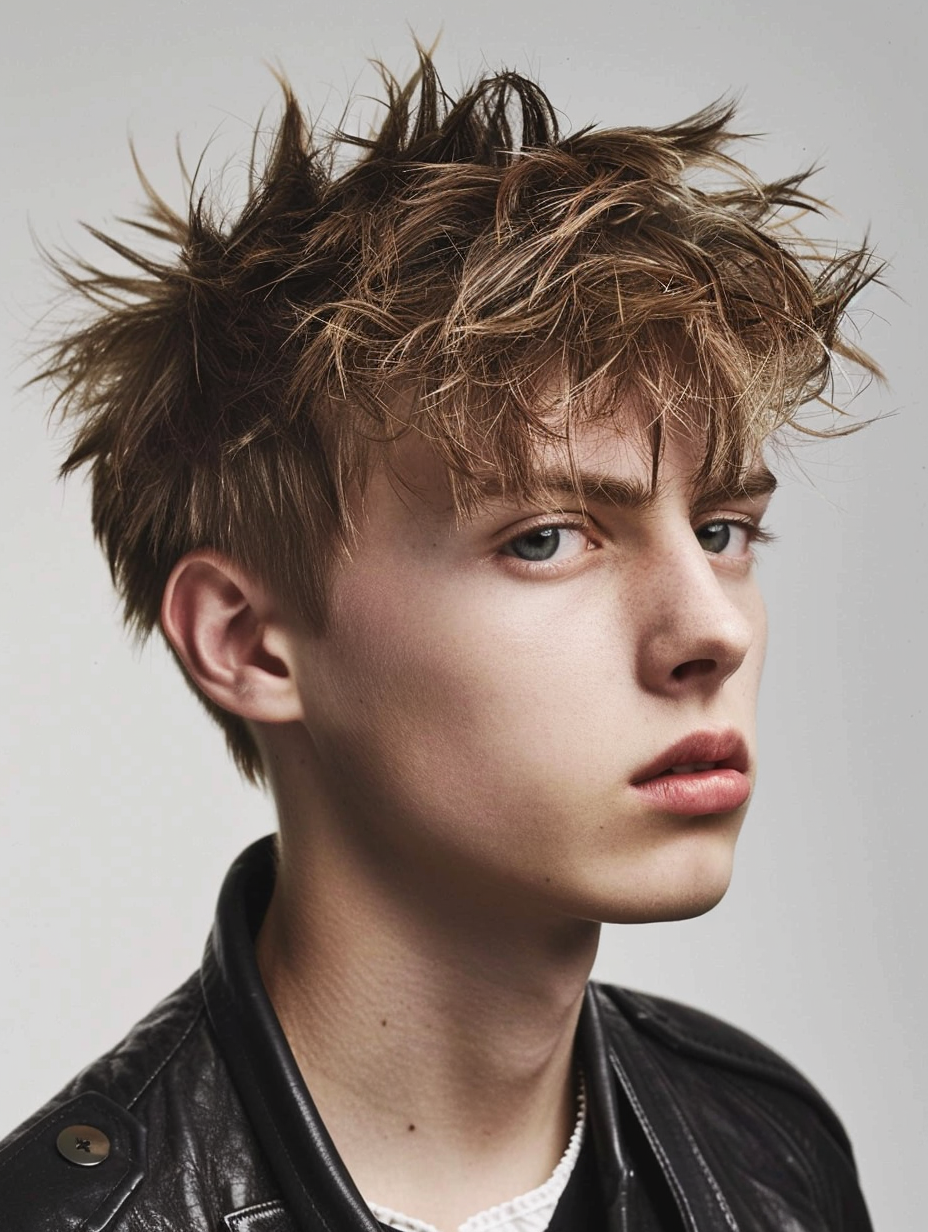 Explore 29 Wolf Cut Hairstyles Men: Long Short Mullet Korean Curly ...