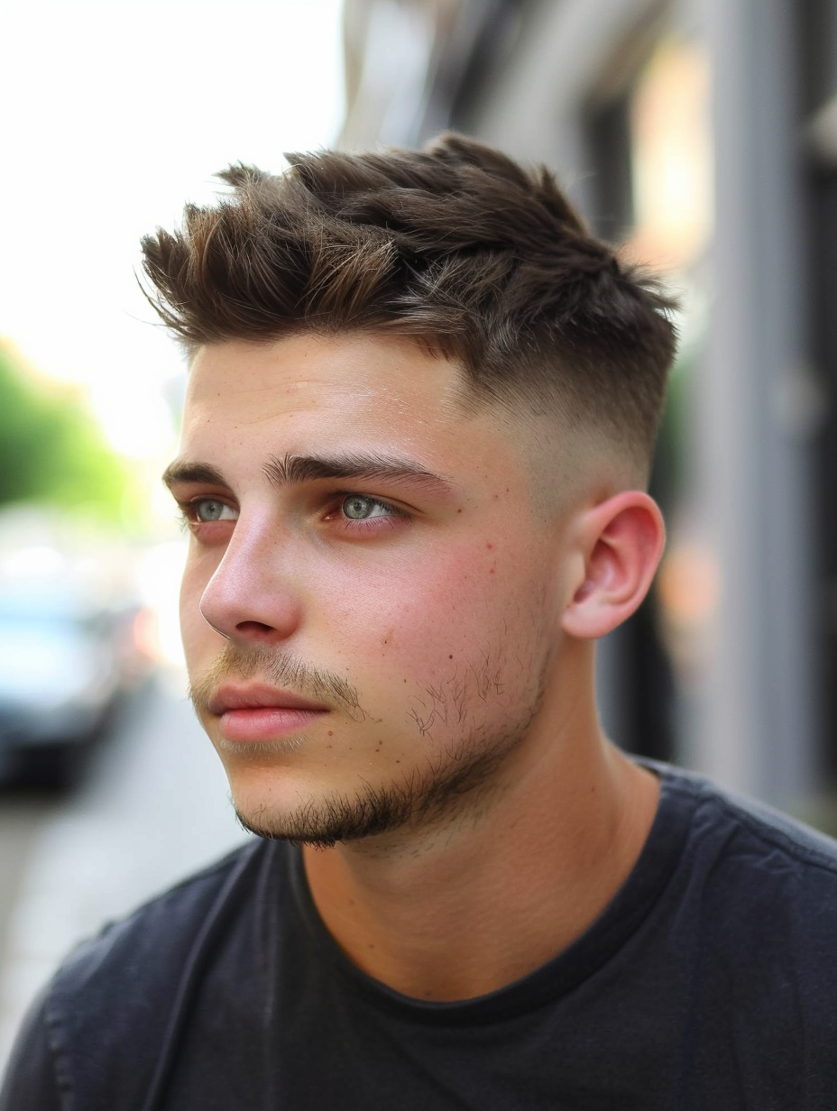 Exploring 29 French Crop Hair Men Styles: From Undercut Elegance to Low ...