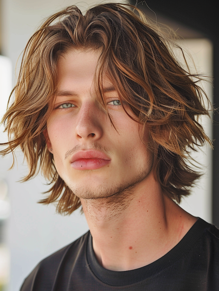 27 Layered Hairstyles for Men From Short to Long Including Medium ...