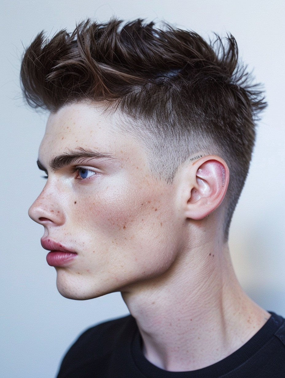 Exploring 29 French Crop Hair Men Styles: From Undercut Elegance to Low ...