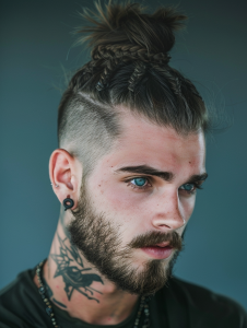 Exploring 34 Men Top Knot Hairstyle Ideas: From Elegant Wedding Looks ...