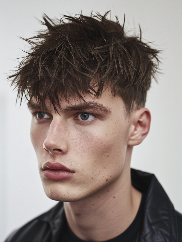 Exploring 29 Versatile Caesar Cut Men Hairstyles: Classic, Textured ...