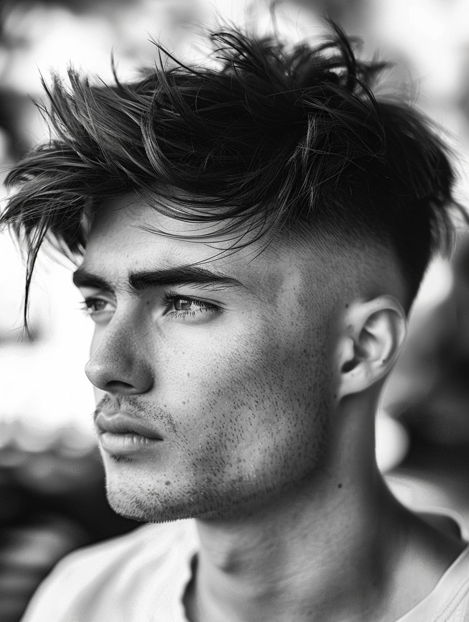 30 Buzz Cut Fade Haircut Ideas for Men Featuring Low Taper Mid Drop and ...