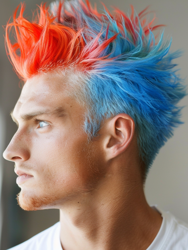 Exploring 27 Bold and Creative Mohawk Hairstyles for Men from Punk to ...