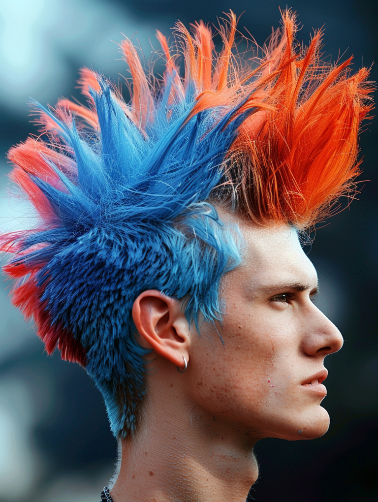 Exploring 27 Bold and Creative Mohawk Hairstyles for Men from Punk to ...
