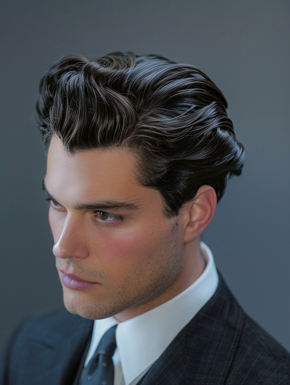 Exploring 33 Diverse Slicked Back Hair Men Styles from Classic to ...