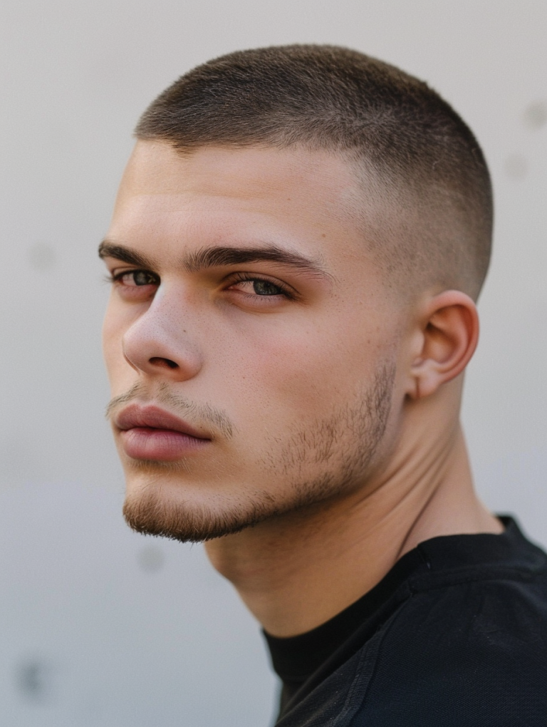 30 Buzz Cut Fade Haircut Ideas for Men Featuring Low Taper Mid Drop and ...