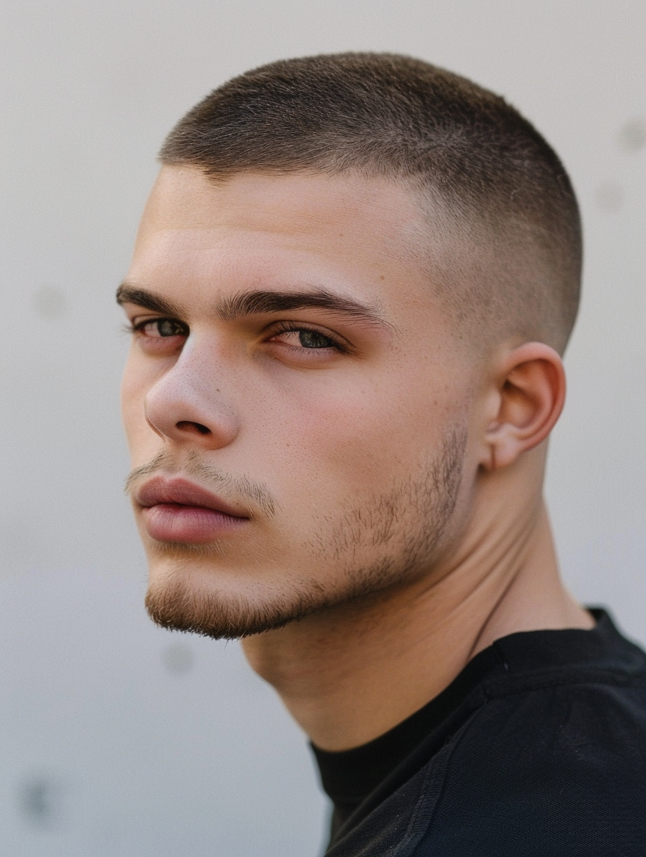 30 Buzz Cut Fade Haircut Ideas for Men Featuring Low Taper Mid Drop and ...