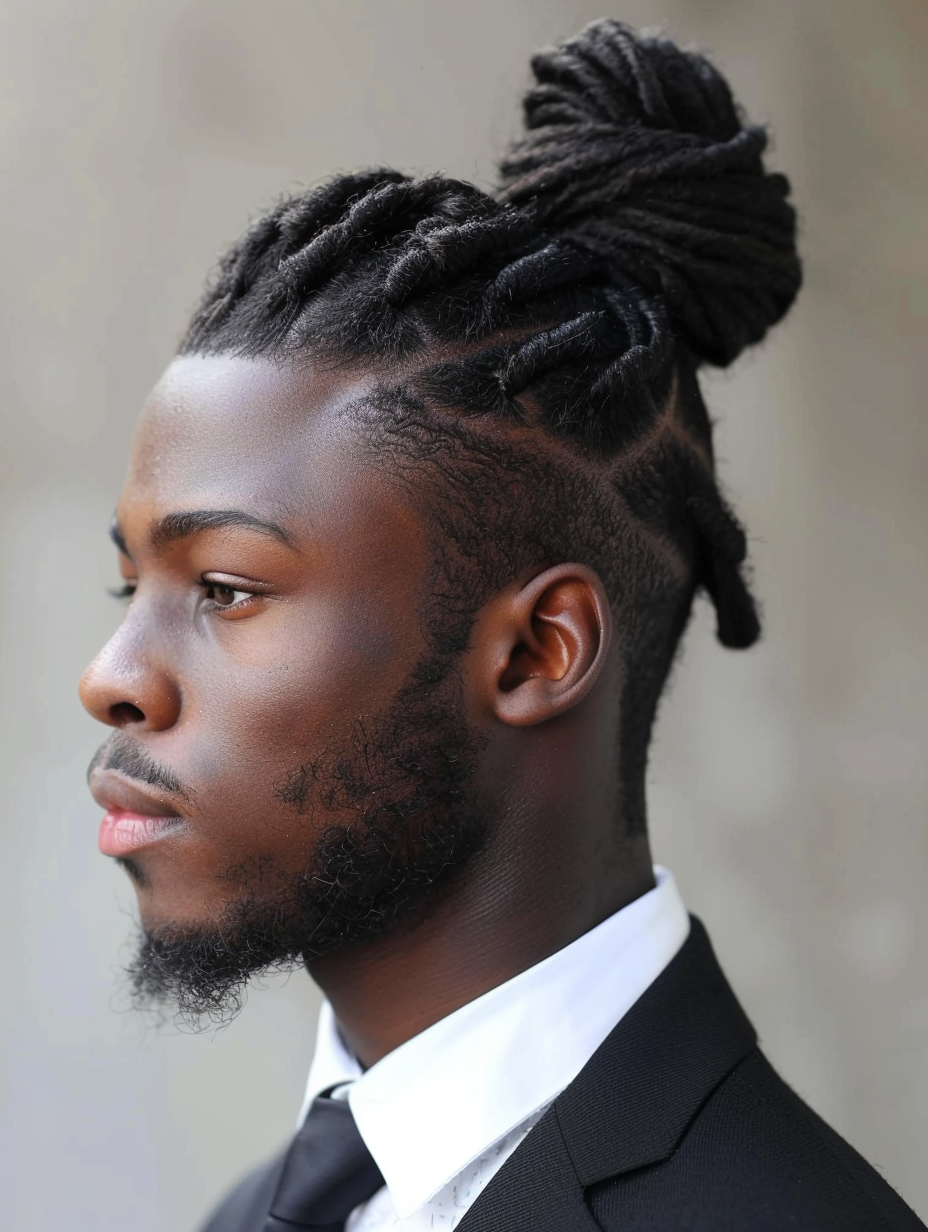 Exploring 30 Creative Braid Ideas for a Black Man Featuring Cornrows ...