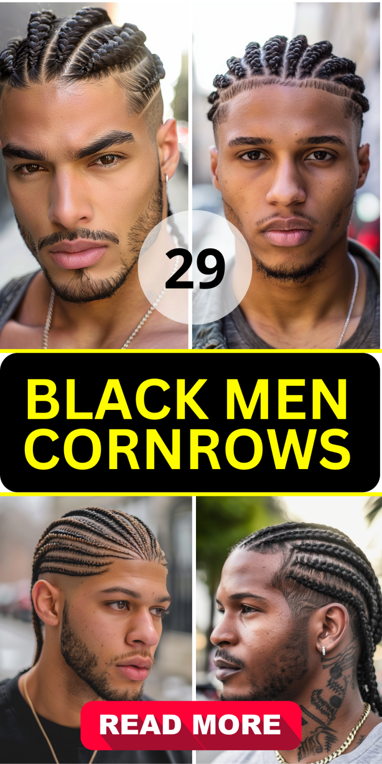 Explore 29 Diverse and Creative Black Men Cornrows Styles for All ...