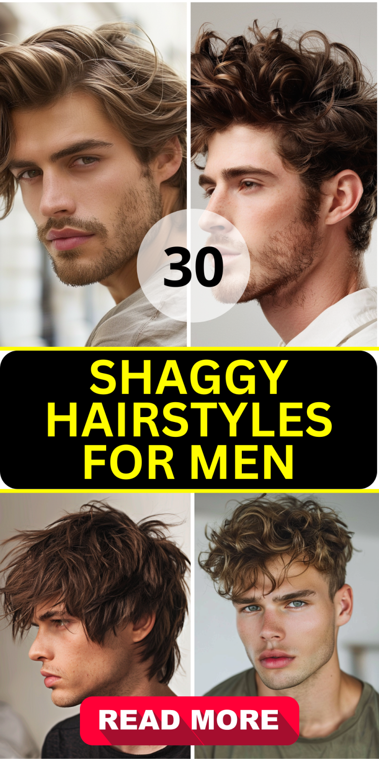 Discover 30 Shaggy Hairstyles for Men: Versatile Looks from Wavy to ...