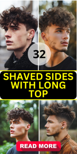 Unveiling 32 Trendsetting Shaved Sides with Long Top Haircut Styles for ...