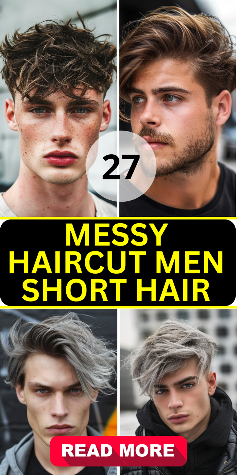 Discover 27 Trendy Messy Haircut Men Short Hair Styles for a Bold ...