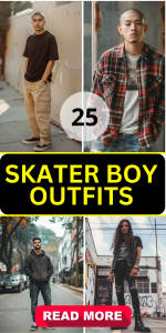 Skater boy outfits: 25 ideas for embracing 90s grunge aesthetic with ...