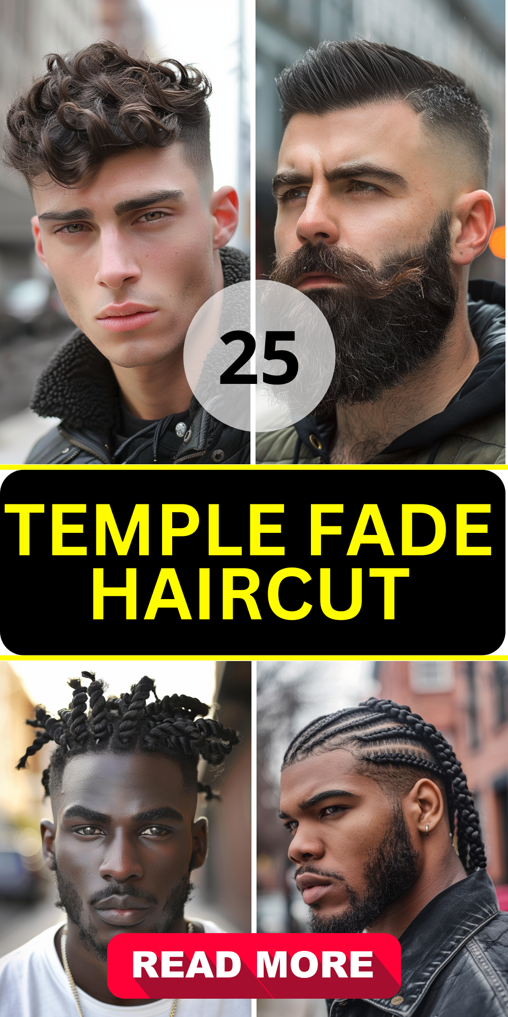 Discover 25 Diverse Temple Fade Haircut Styles for Men of Every Hair ...
