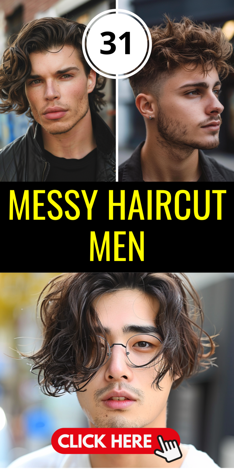 Exploring 31 Trendy Messy Haircut Men Styles for Short Medium and Long Hair