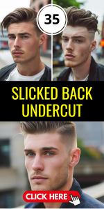 35 Slicked Back Undercut Styles for Men Exploring Bold and Modern Hair ...