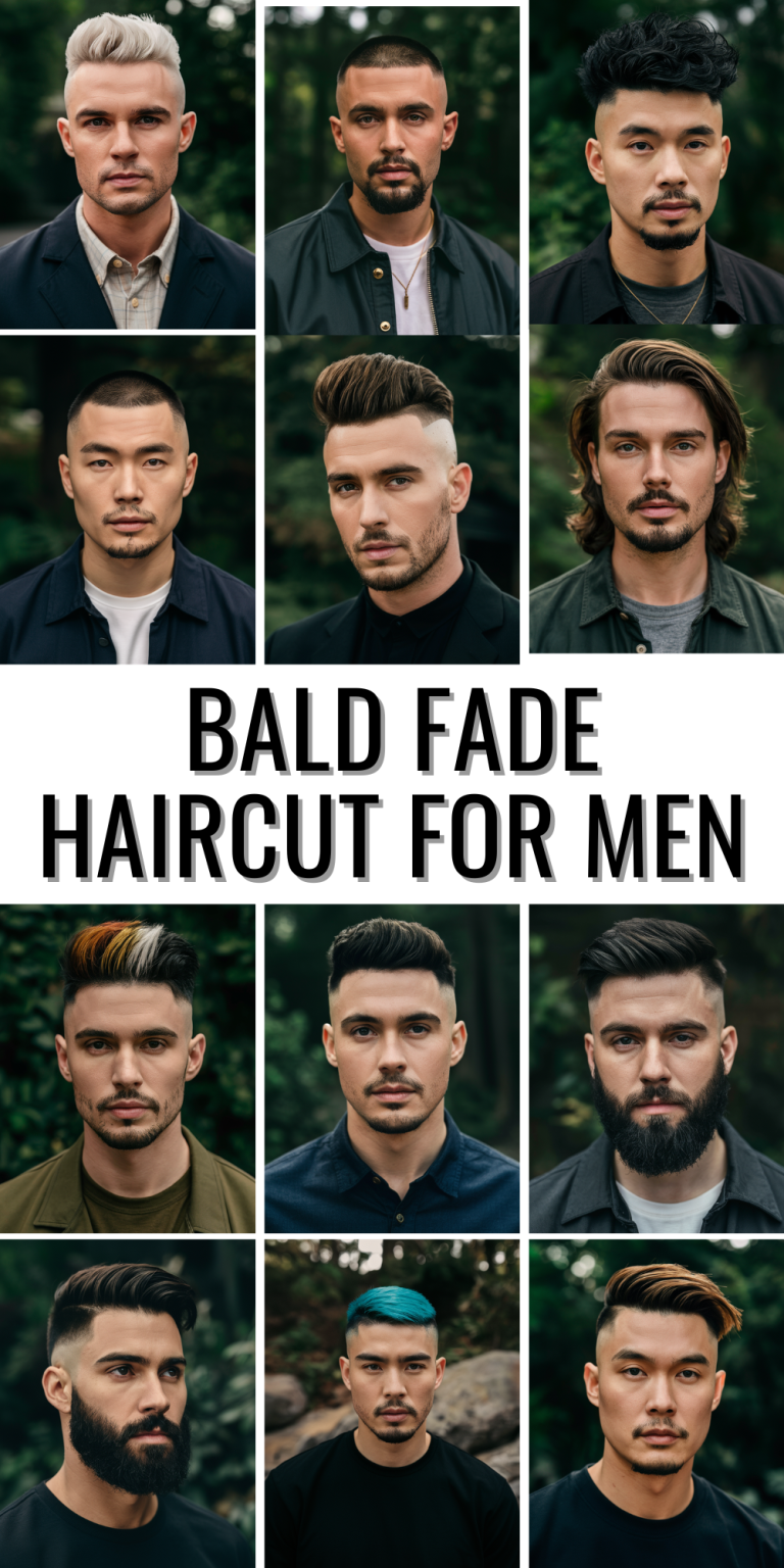 Explore 30 Unique Bald Fade Haircut for Men Styles Including Buzz ...