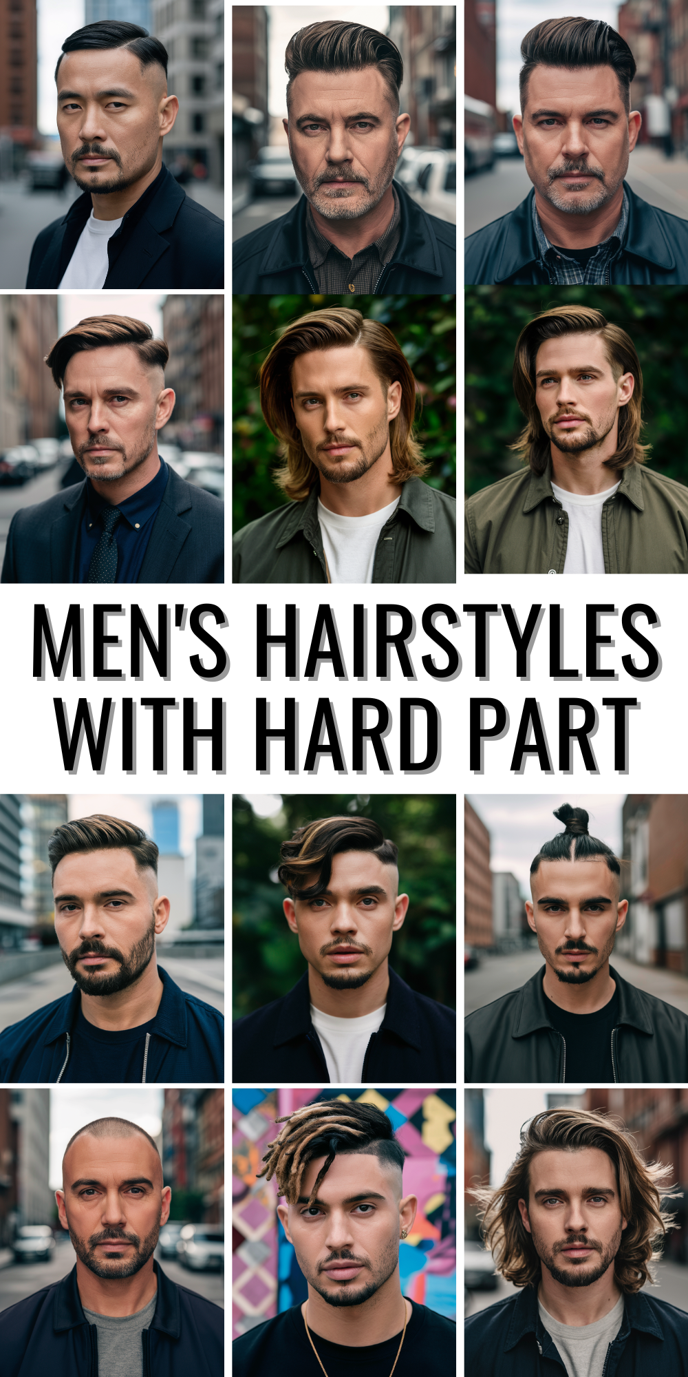 Explore 31 Diverse Men's Hairstyles with Hard Part: From Classic to ...
