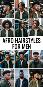 Afro Hairstyles for Men: 32 Unique Ideas for Black Men from Short Cuts ...