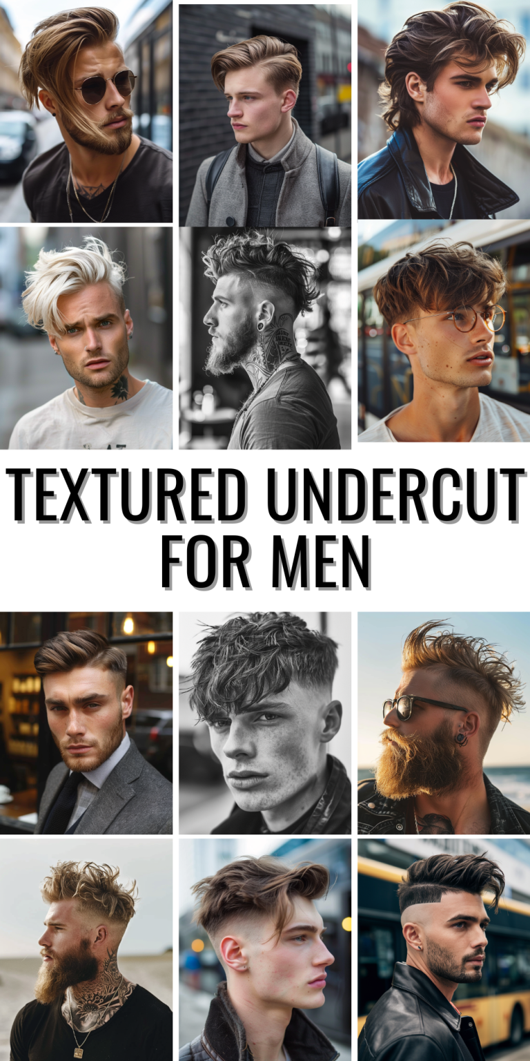 Exploring 31 Unique Textured Undercut for Men Styles: A Comprehensive Guide