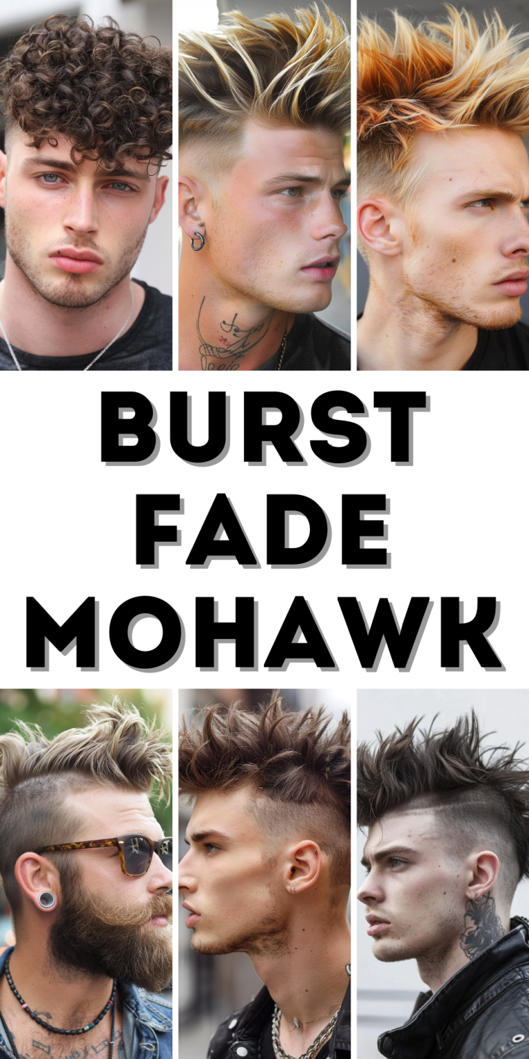 Discover 30 Unique Burst Fade Mohawk Styles for Every Hair Type and ...