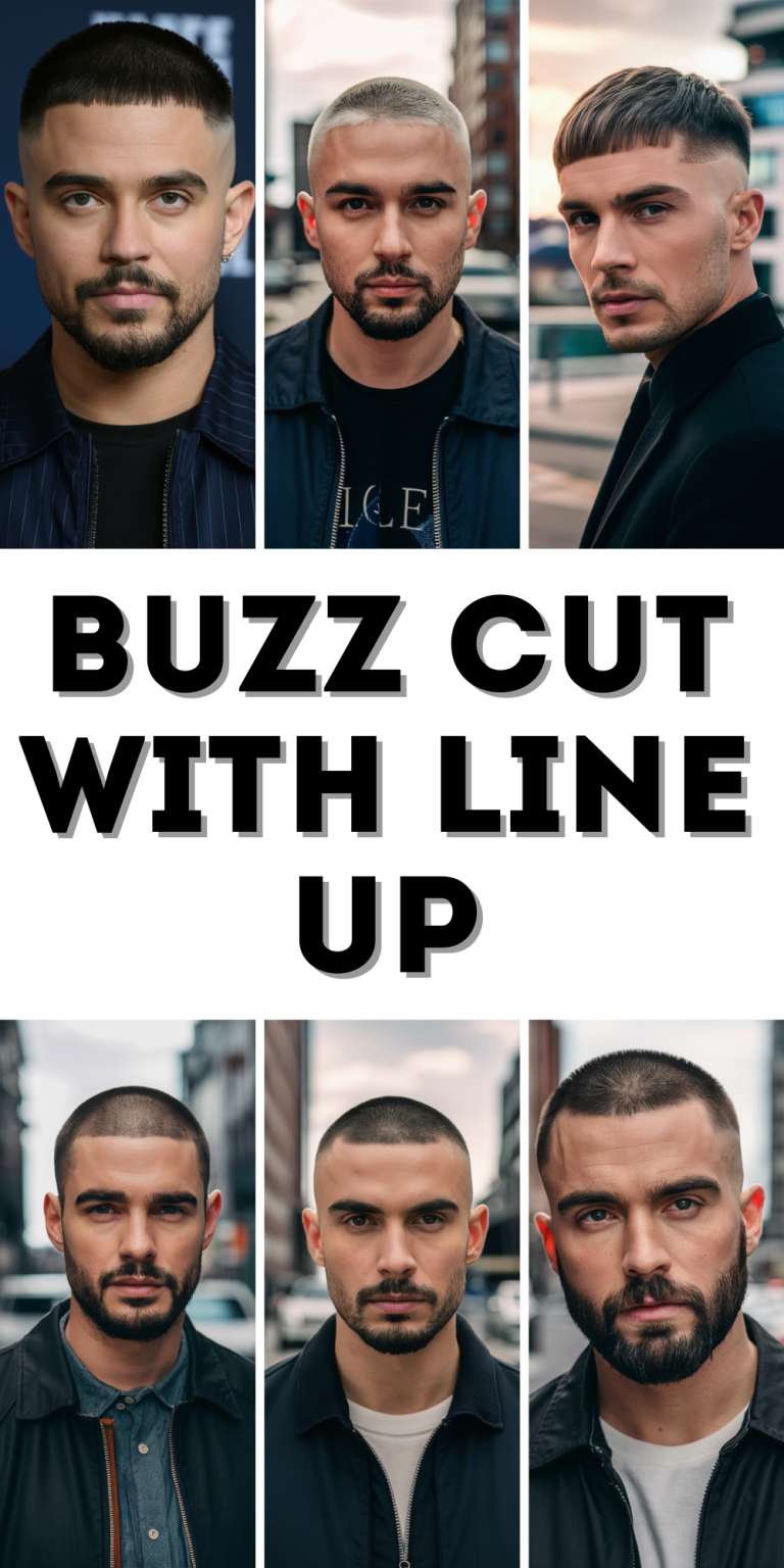 Buzz Cut with Line Up 26 Creative Cut Ideas for Men with Fade Taper ...