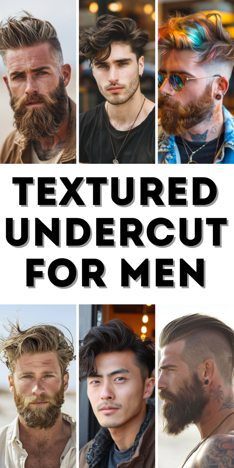 Exploring 31 Unique Textured Undercut for Men Styles: A Comprehensive Guide