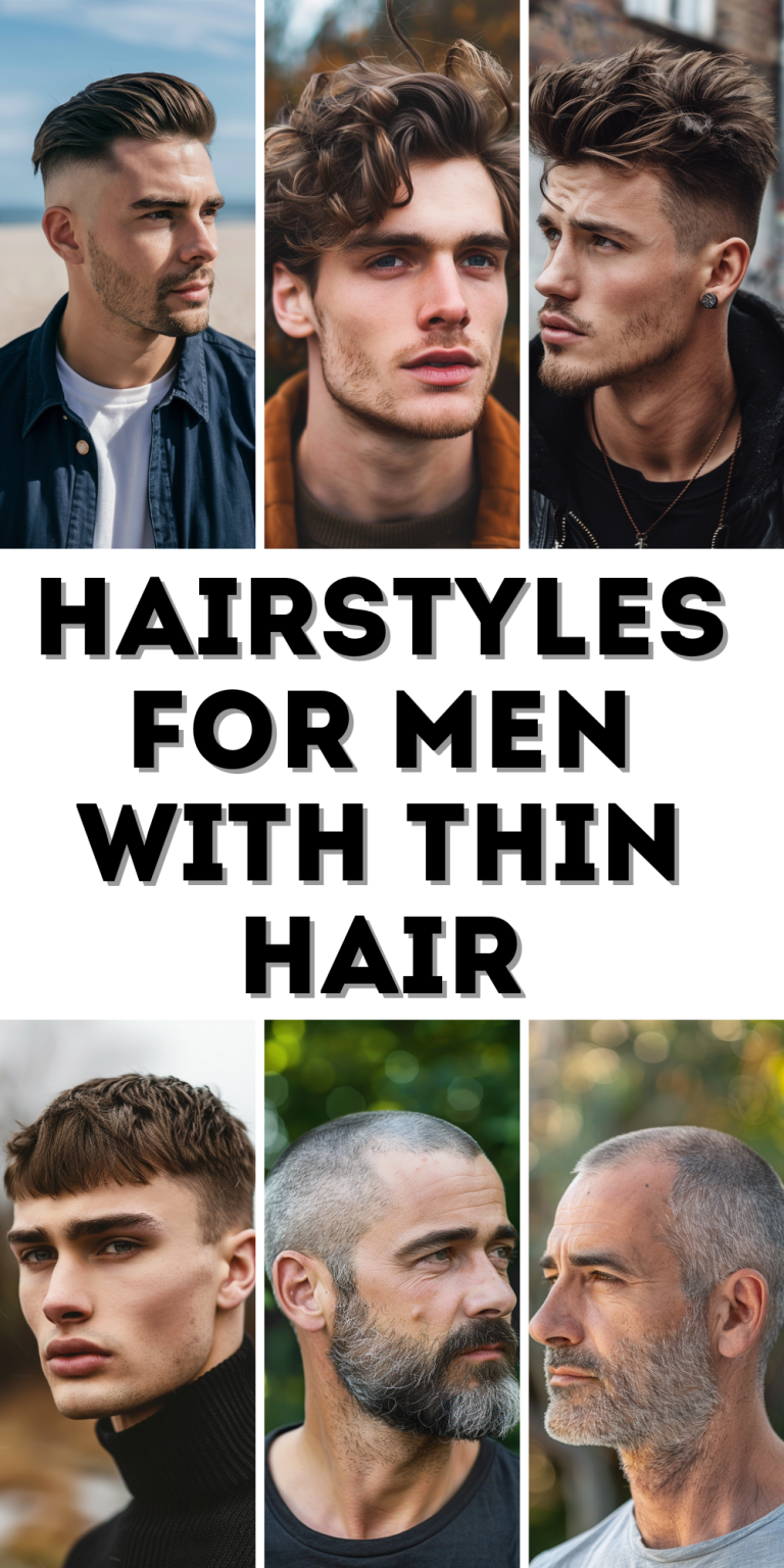 Exploring 33 Best Hairstyles for Men with Thin Hair: Short to Medium ...