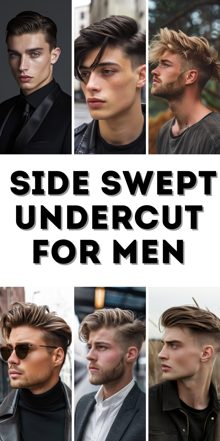 Discover 31 Diverse Side Swept Undercut for Men Styles: From Classic to ...