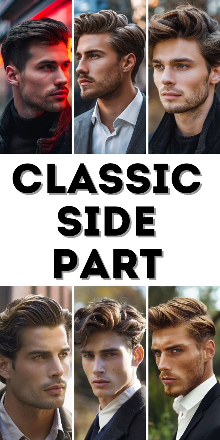 Unveiling 32 Classic Side Part Styles: The Comprehensive Guide to Men's ...