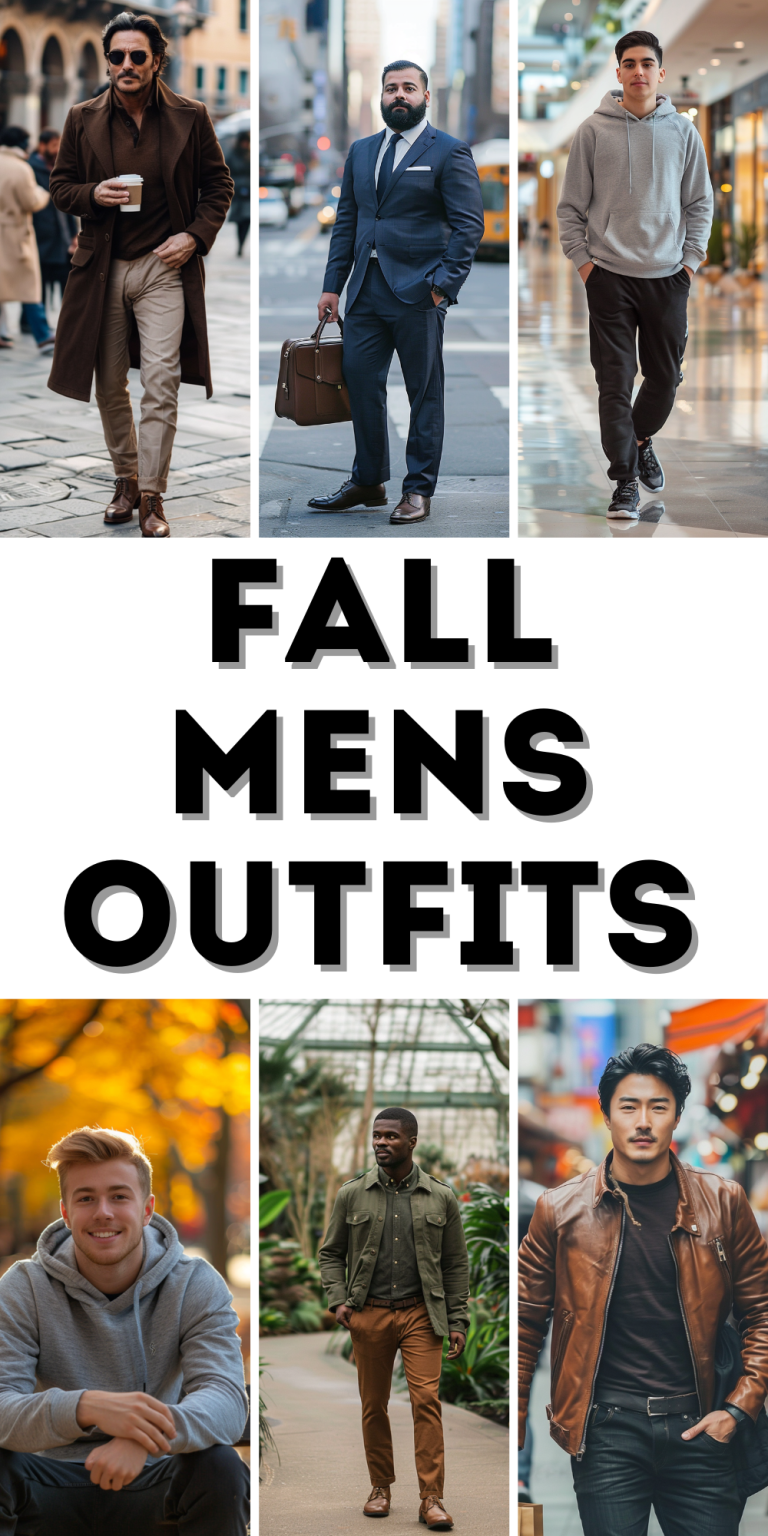 30 ideas for fall mens outfits 2025: from casual street style to old ...