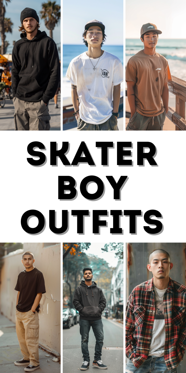 Skater boy outfits: 25 ideas for embracing 90s grunge aesthetic with ...