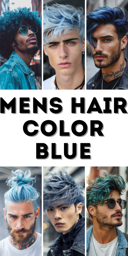 Discover 28 Bold Mens hair color blue Ideas from Sky Highlights to ...