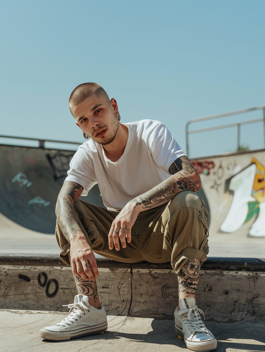 25 hairstyle ideas for streetwear fashion men inspired by urban street ...