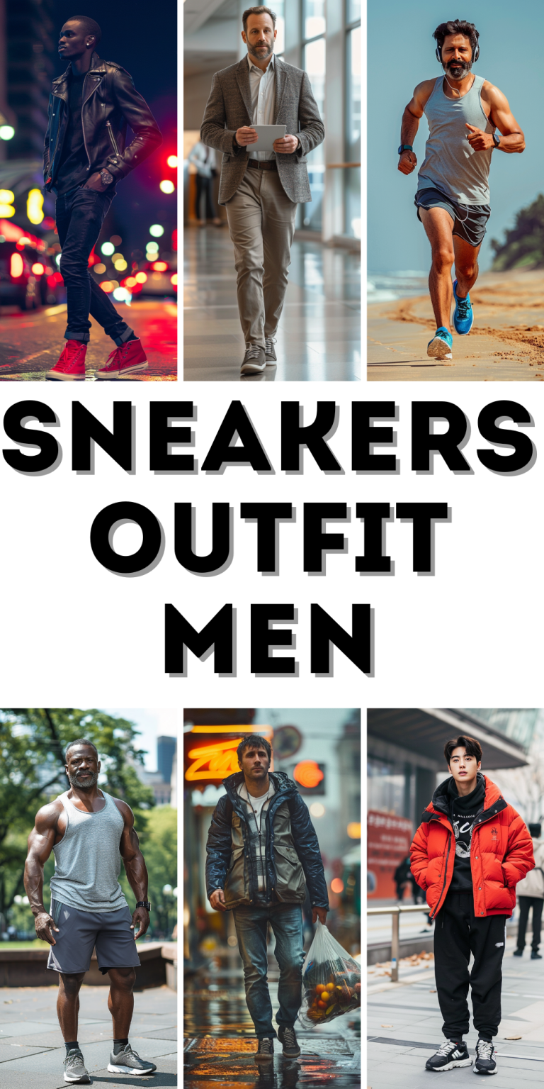 32fresh ideas for sneakers outfit men in 2025: casual and formal looks ...