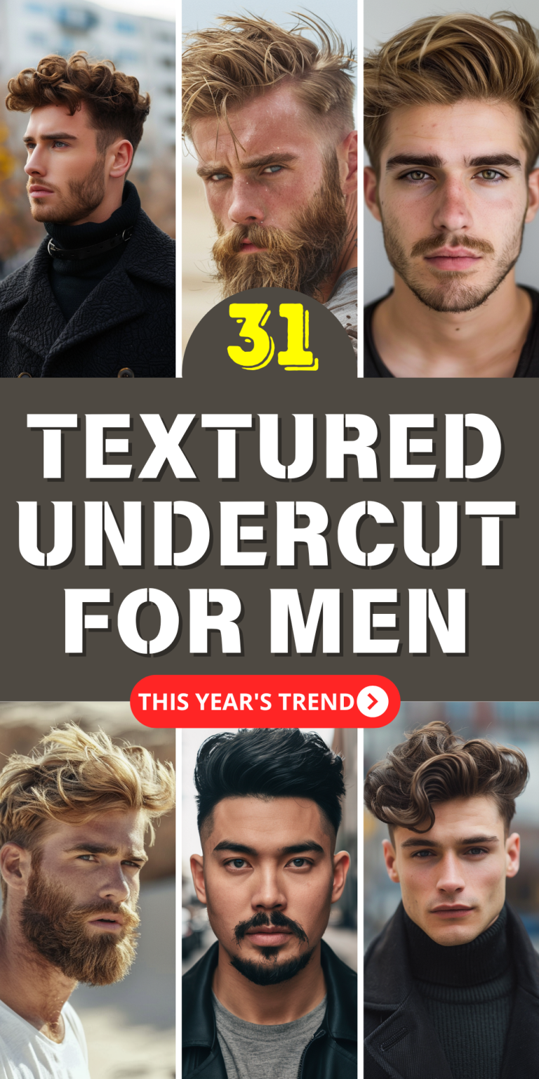 Exploring 31 Unique Textured Undercut for Men Styles: A Comprehensive Guide