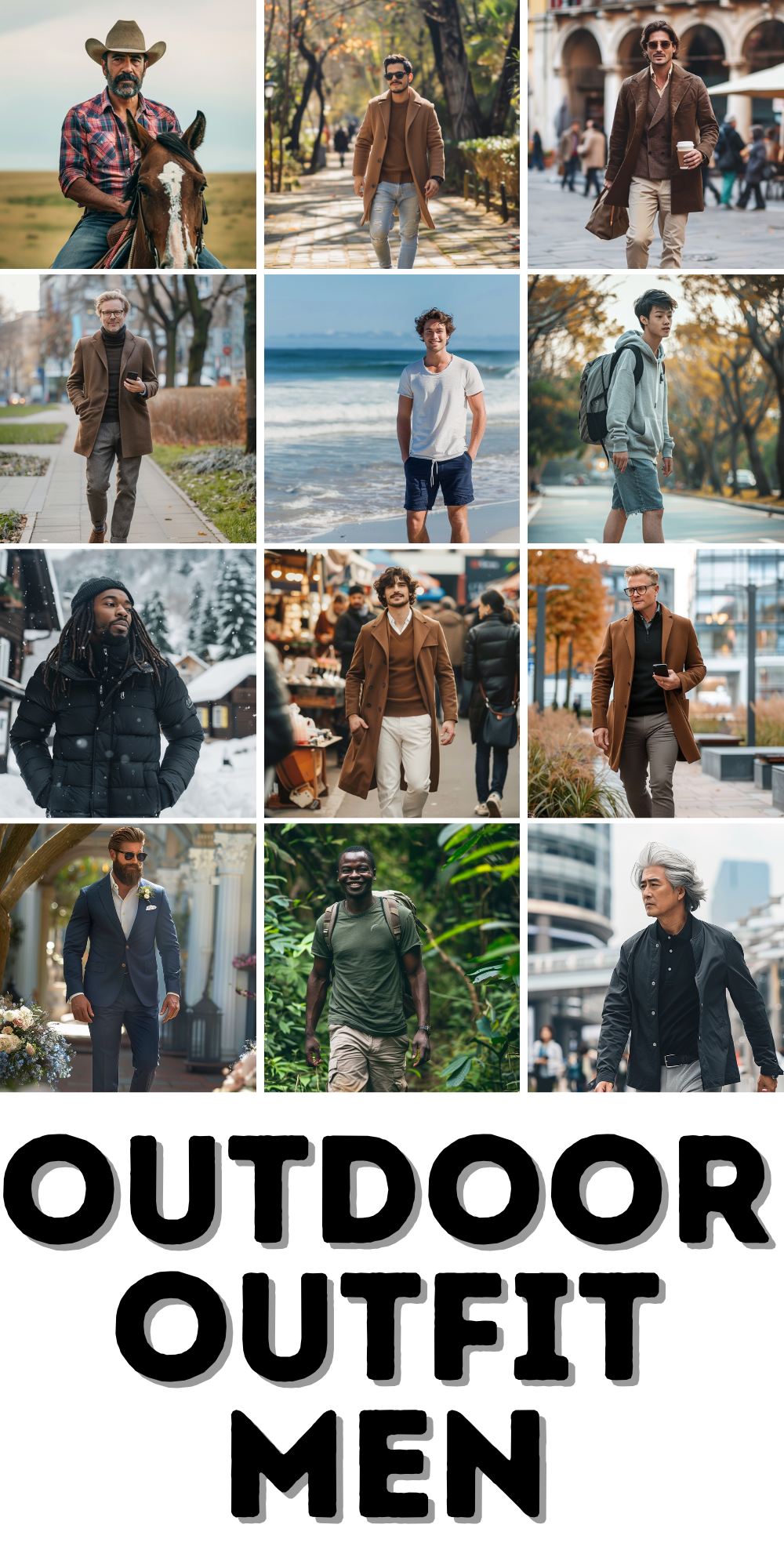 27 stylish ideas for outdoor outfit men: from casual to formal for ...