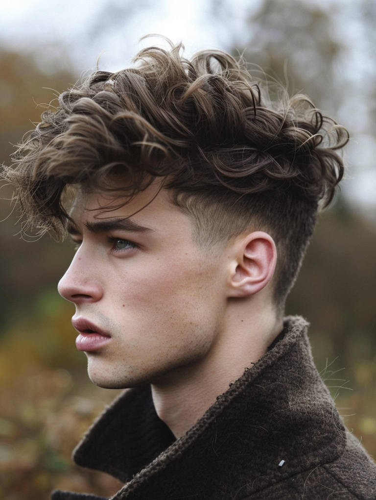 Exploring 27 Disconnected Undercut with Curls Styles for Men with High ...
