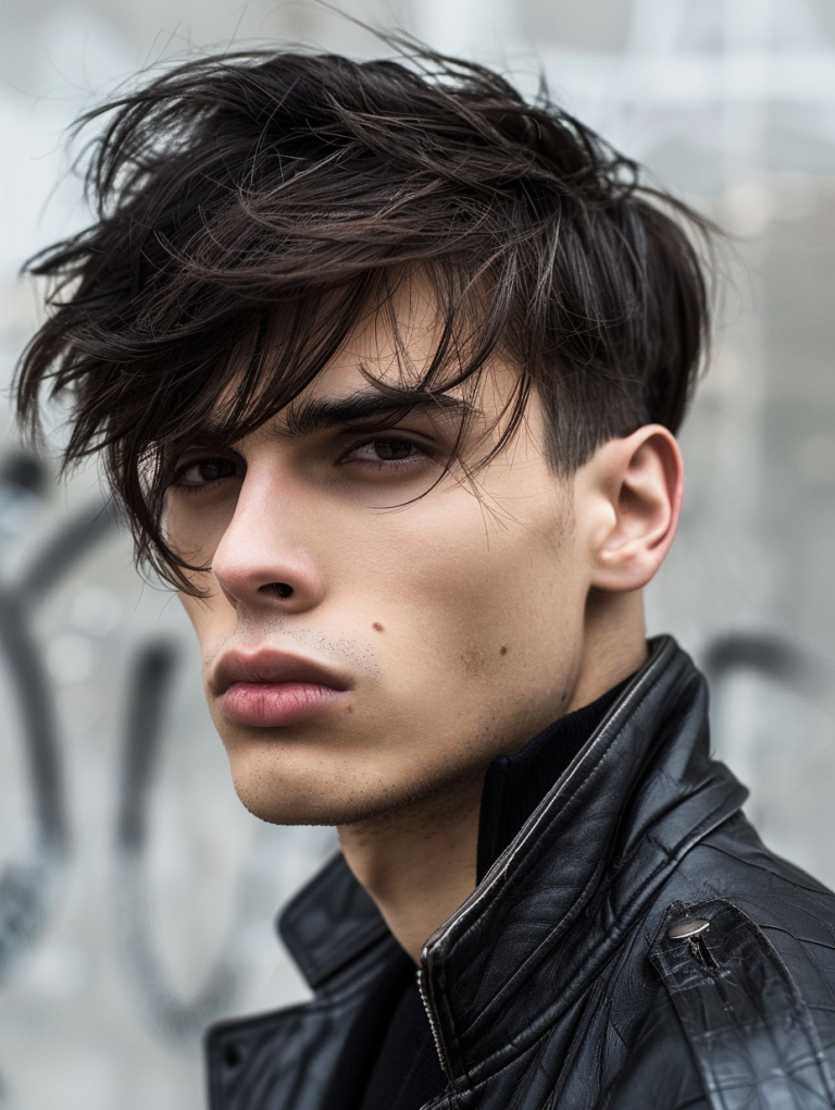 Explore 35 Unique Messy Fringe Haircut Styles for Men with Straight ...