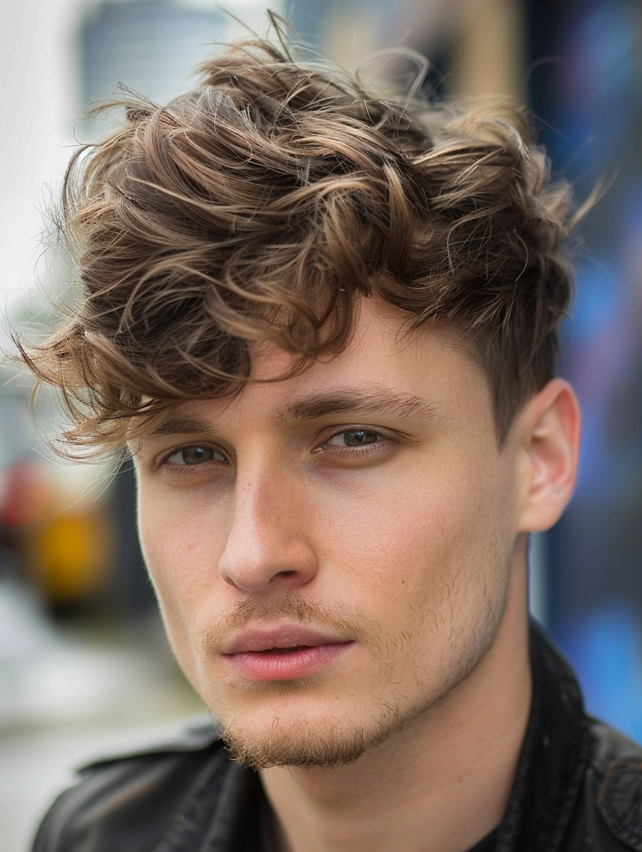 Discover 32 Unique Curly Top with Fade Hairstyles for Men: A Guide to ...